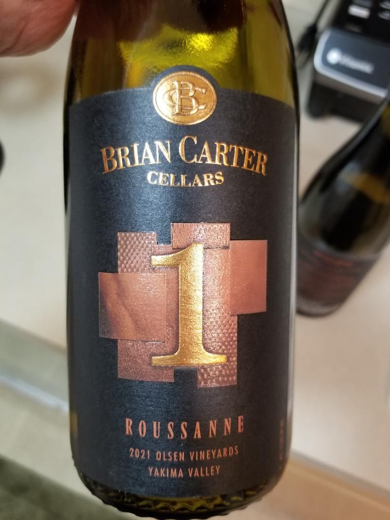 2021 Brian Carter Cellars Roussanne One Olsen Vineyards, USA ...