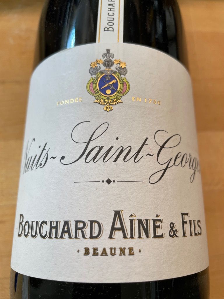 2019 Bouchard Aîné & Fils Nuits St. Georges, France, Burgundy, Côte de Nuits, Nuits St. Georges ...