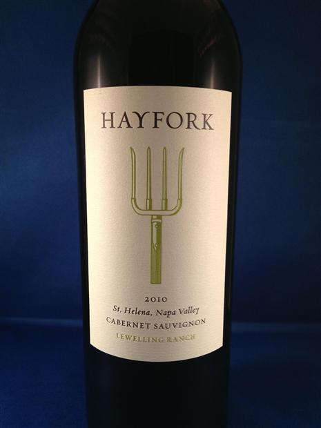2010 Hayfork Cabernet Sauvignon Lewelling Ranch, USA, California, Napa ...