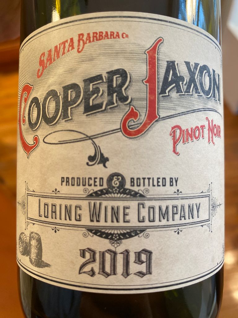 2020 Loring Wine Company Pinot Noir Cooper Jaxon, USA, California ...