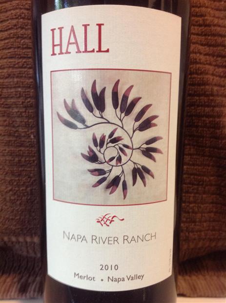 2010 Hall Merlot Napa River Ranch, USA, California, Napa Valley ...