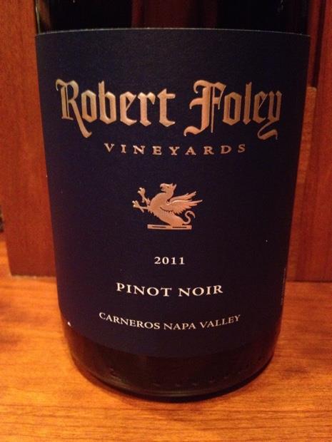 2011 Robert Foley Pinot Noir Hudson Vineyard, USA, California, Napa ...