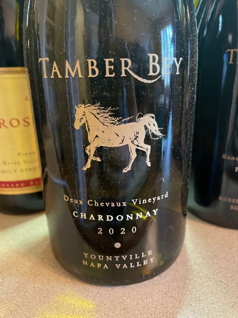 2020 Tamber Bey Chardonnay Deux Chevaux Vineyard, USA, California, Napa ...