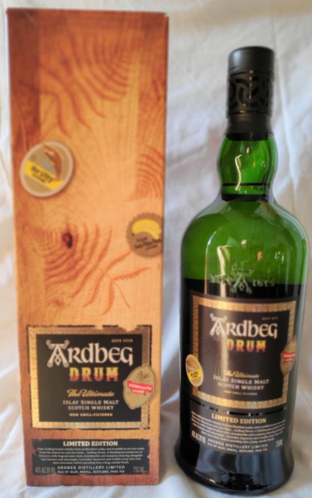 2019 Ardbeg Drum Limited Edition Single Malt Scotch Whisky, 46%, United ...