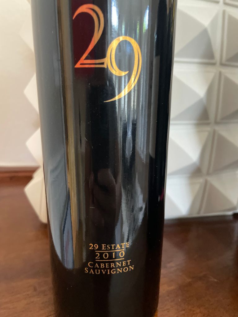 2010 Vineyard 29 Cabernet Sauvignon 29 Estate, USA, California, Napa ...