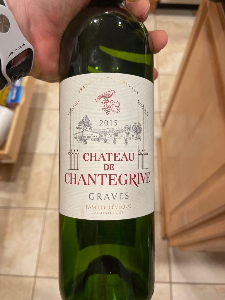 2014 Château de Chantegrive Henri Leveque Edition, France, Bordeaux ...