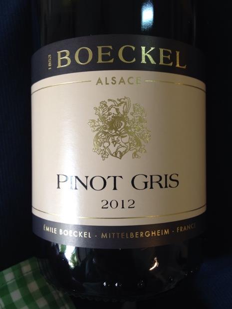 2012 Boeckel Pinot Gris, France, Alsace - CellarTracker
