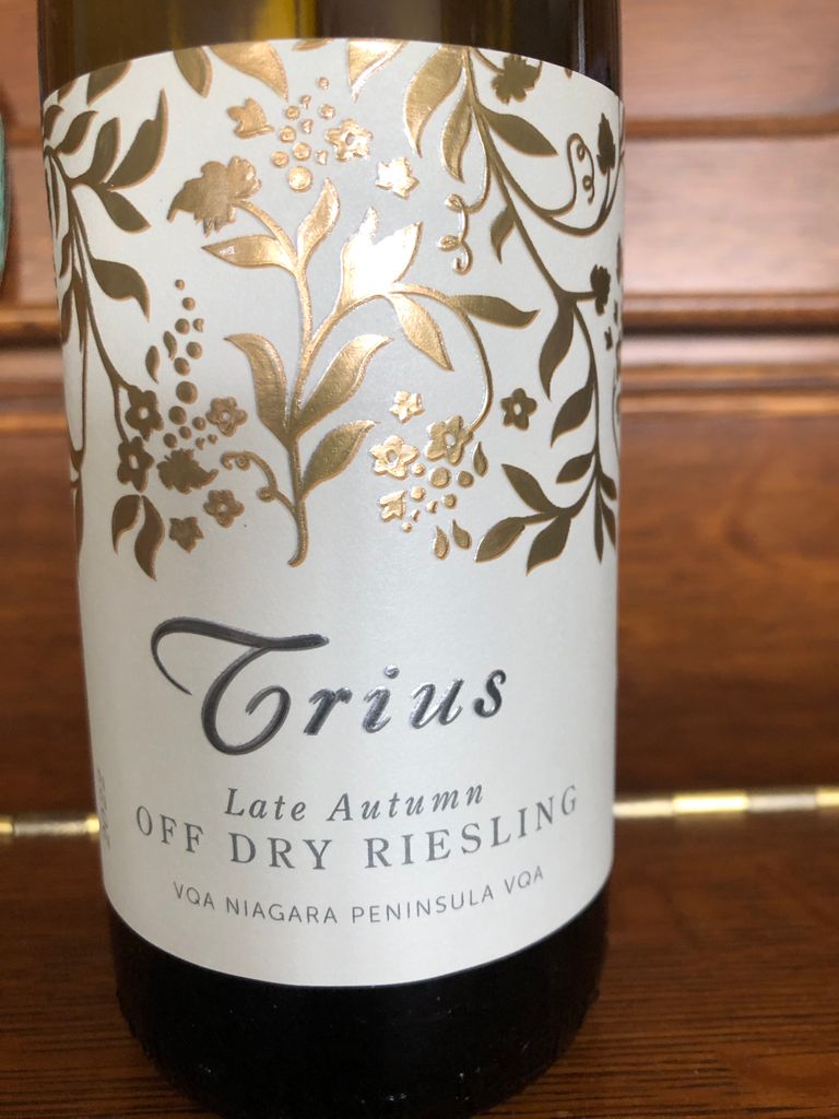 2022 Trius Riesling Late Autumn, Canada, Ontario, Ontario VQA ...