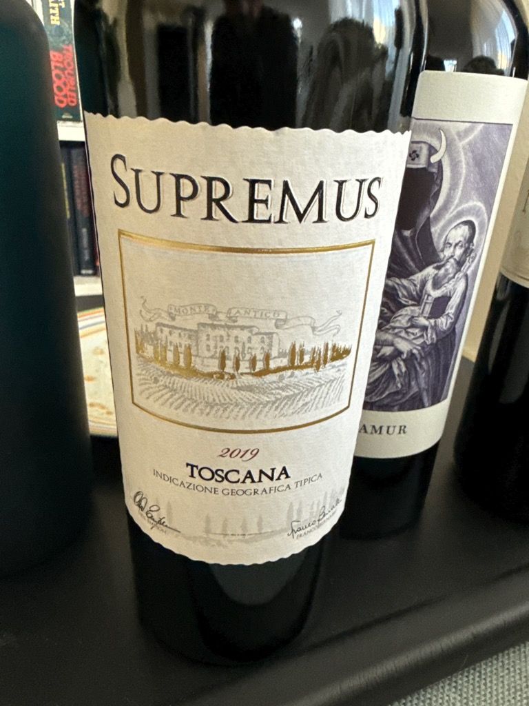 2019 Monte Antico Supremus Toscana IGT, Italy, Tuscany, Toscana IGT ...