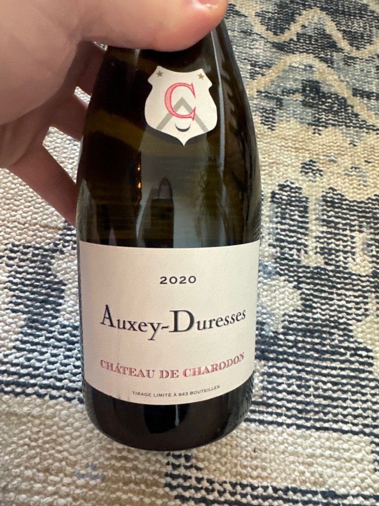 2020 Château de Charodon Auxey-Duresses, France, Burgundy, Côte de ...