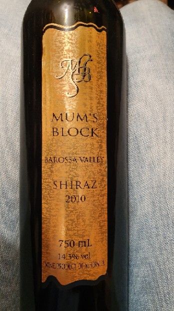 2010 Rohrlach Mum's Block Shiraz, Australia, South Australia, Barossa ...