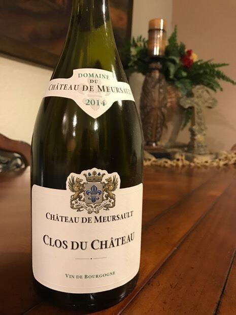2020 Domaine du Chateau de Meursault Bourgogne Clos du Château, France ...