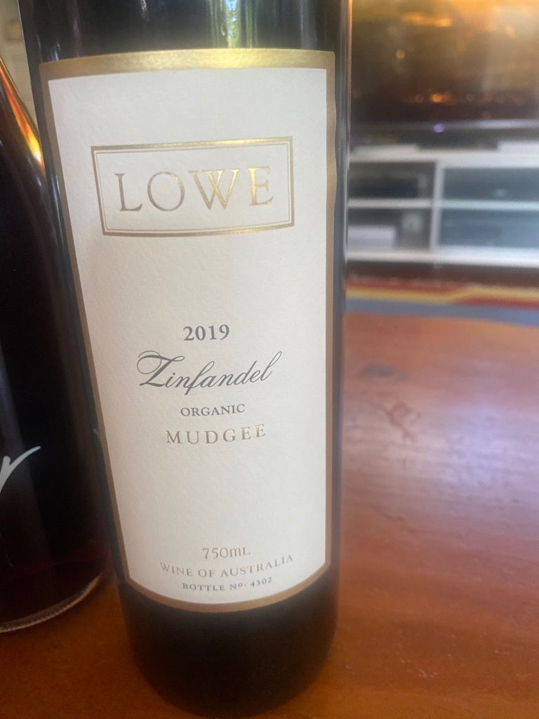 2019 Lowe Family Wines Zinfandel Organic, Australia, New South Wales ...