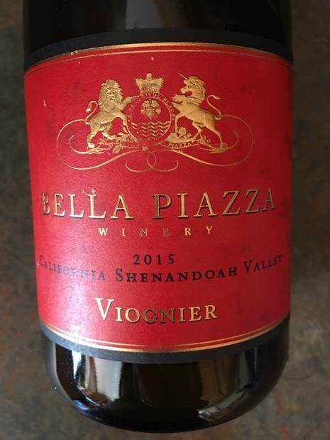2013 Bella Piazza Viognier, USA, California, Sierra Foothills ...