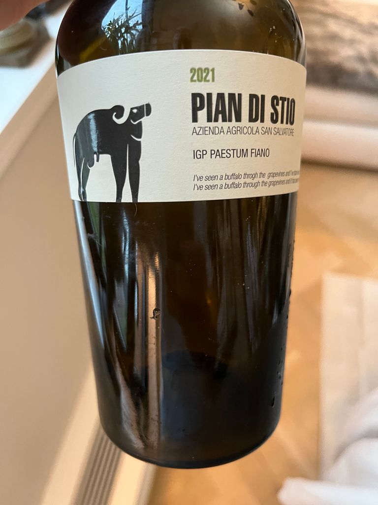 2022 San Salvatore Pian di Stio Paestum IGT, Italy, Campania, Paestum ...