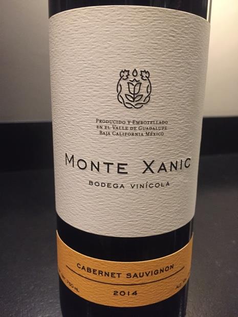 2014 Monte Xanic Cabernet Sauvignon, Mexico, Baja California, Valle de ...