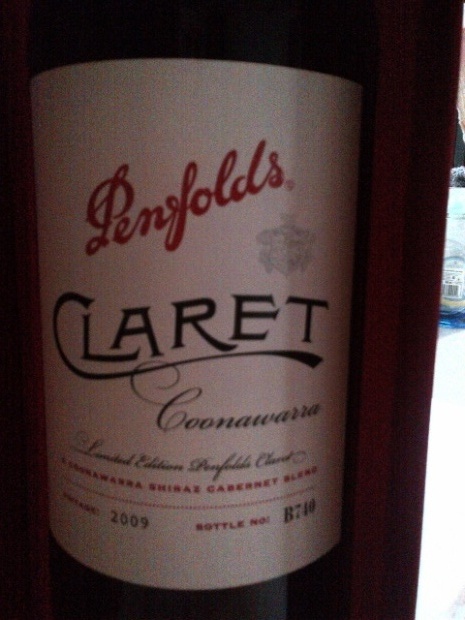 2009 Penfolds Claret, Australia, South Australia, Limestone Coast ...