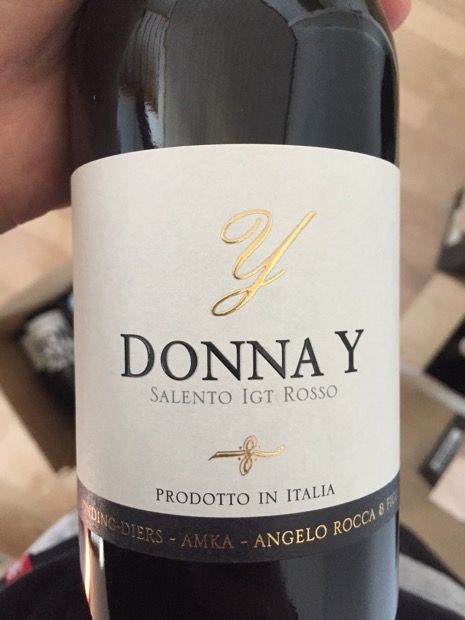 2015 Angelo Rocca & Figli Donna Y Salento IGT, Italy, Puglia, Salento ...