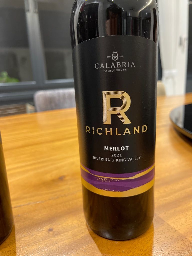 2014 Westend Estate Wines Merlot Richland, Australia, New South Wales ...