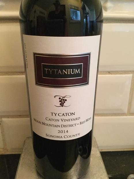 2014 Ty Caton TyTanium Caton Vineyard, USA, California, Sonoma County ...