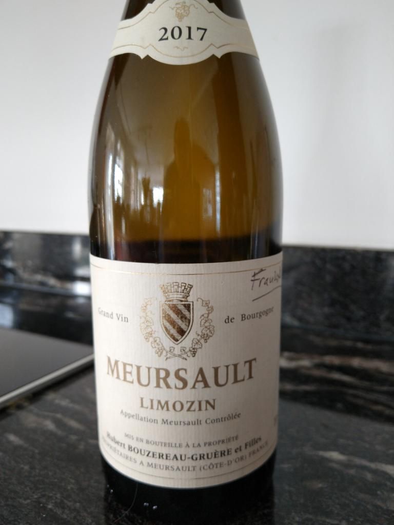 2017 Hubert Bouzereau-Gruère et Filles Meursault Le Limozin, France ...