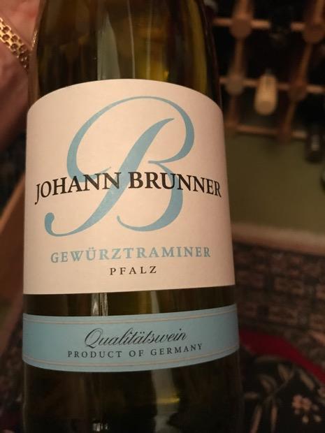 2015 Johann Brunner Riesling Halbtrocken Qualitatswein, Germany ...