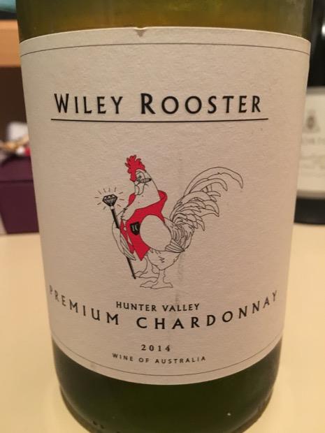 2014 Wiley Rooster Chardonnay, Australia, New South Wales, Hunter ...