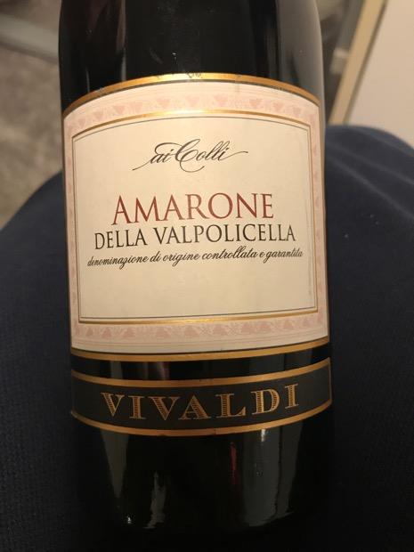2014 Vivaldi Amarone della Valpolicella Ai Colli, Italy, Veneto ...