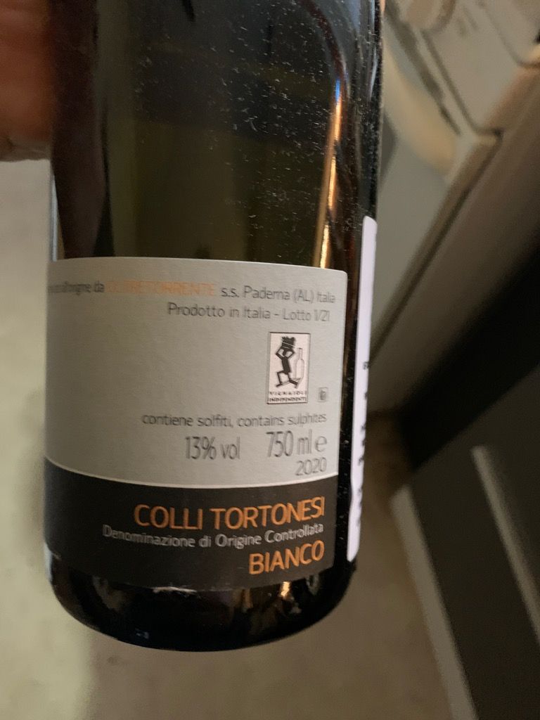 2022 Oltretorrente Colli Tortonesi Bianco, Italy, Piedmont, Colli ...