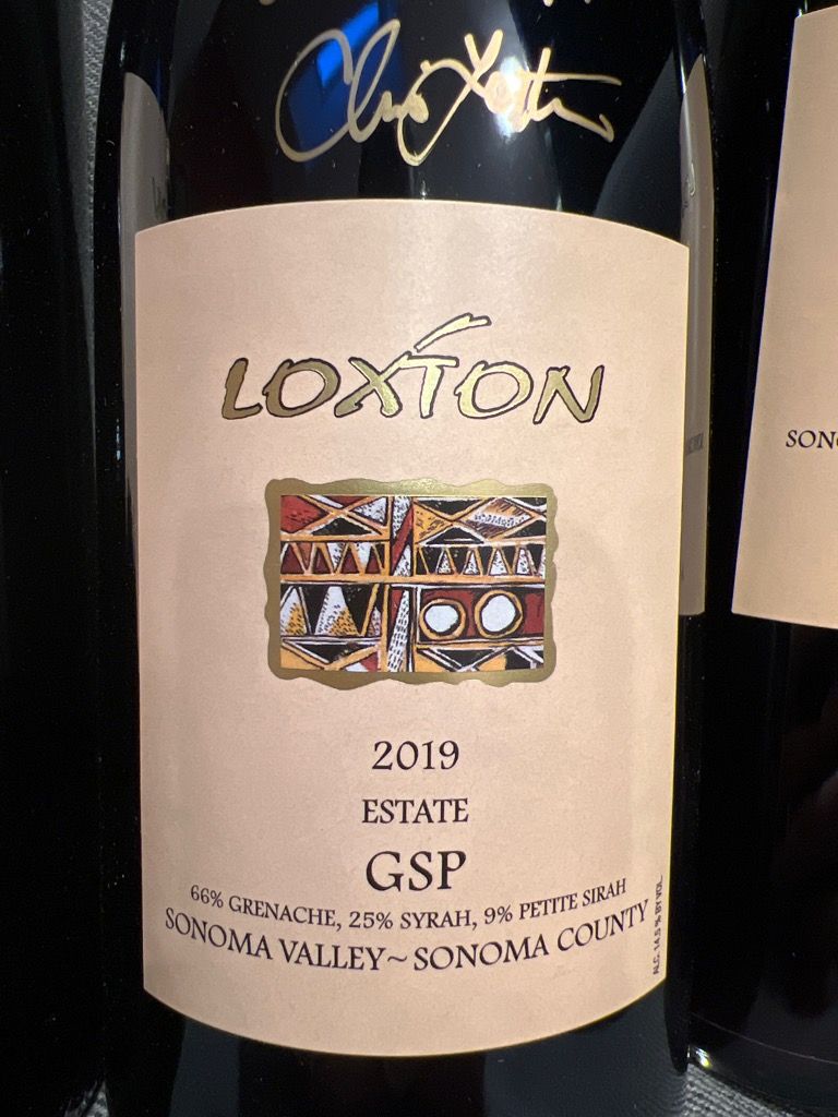2019 Loxton GSP Loxton Estate Vineyard, USA, California, Sonoma County ...