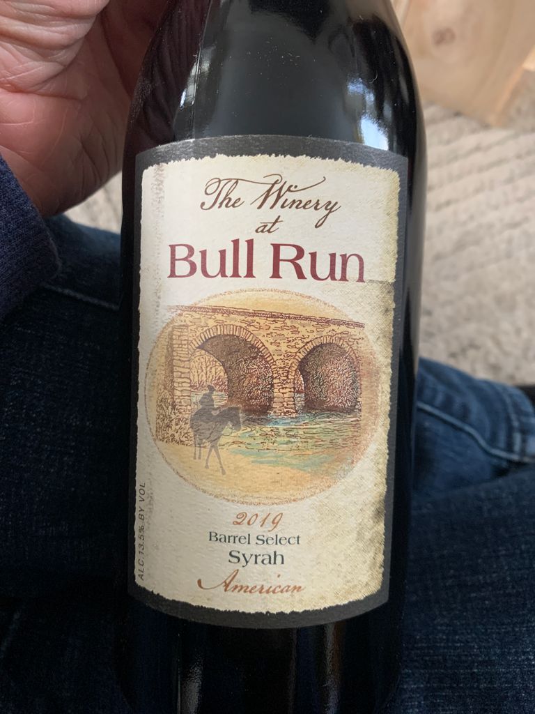 NV The Winery at Bull Run Syrah Barrel Select, USA, American ...