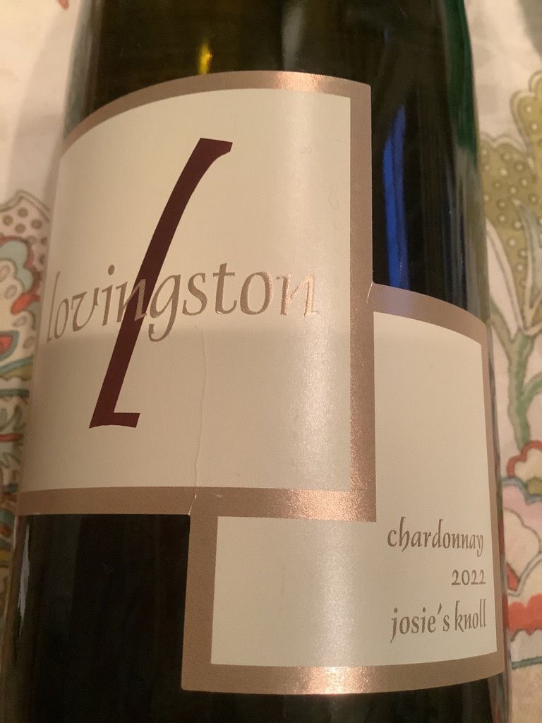 2022 Lovingston Chardonnay Janet's Block, USA, Virginia, Central ...