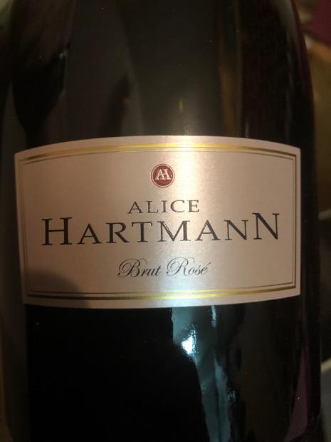 2017 Domaine Alice Hartmann Pinot Noir Brut Rosé Crémant de Luxembourg ...