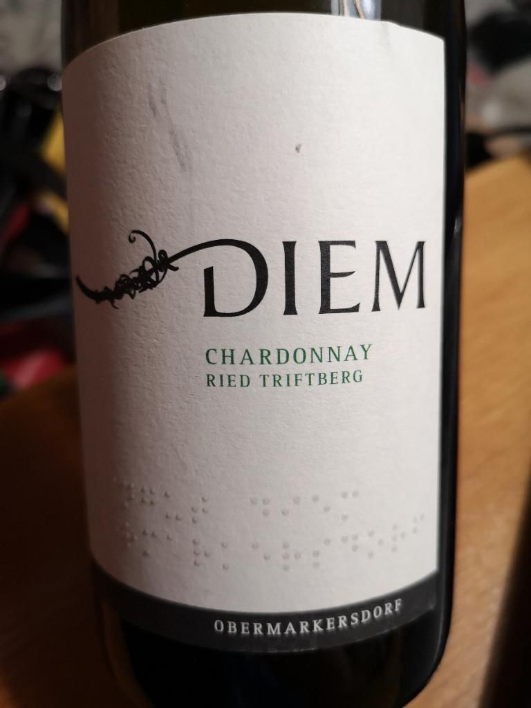 2020 Weingut Gerald und Andrea Diem Chardonnay Triftberg, Austria ...