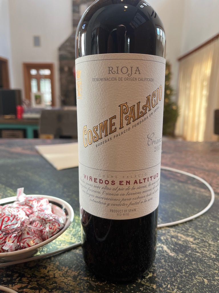 2016 Bodegas Palacio Rioja Cosme Palacio Crianza, Spain, La Rioja ...
