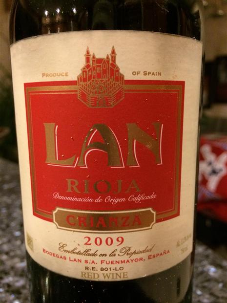 2009 Bodegas LAN Rioja Crianza, Spain, La Rioja, La Rioja Alta, Rioja ...