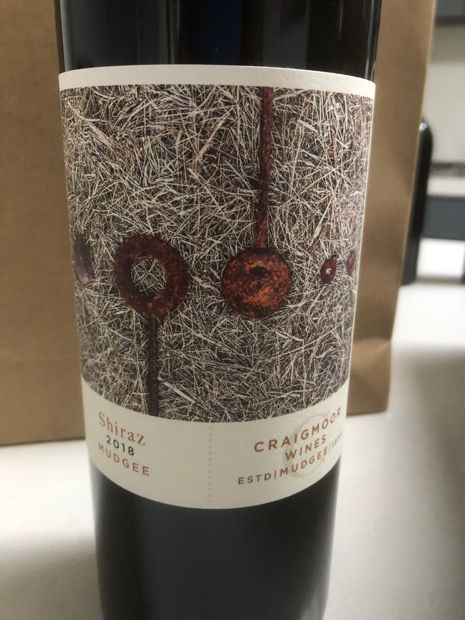 2021 Craigmoor Shiraz, Australia, New South Wales, Central Ranges ...