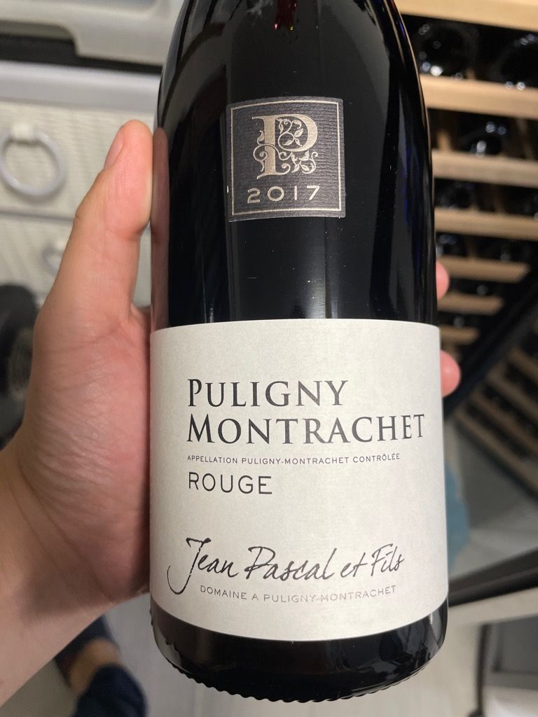 2015 Domaine Jean Pascal et Fils Puligny-Montrachet Rouge, France ...