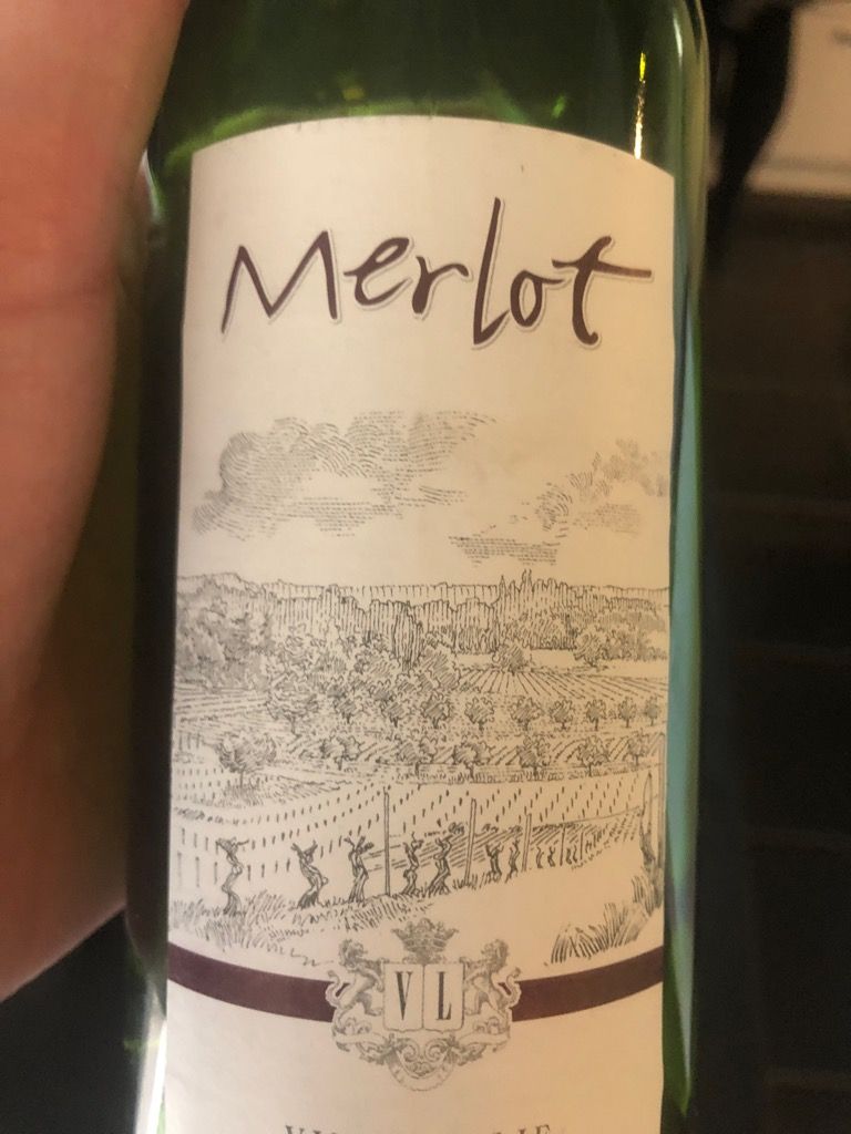 NV Les Vins du Littoral Mediterraneen Merlot Rouge, France, Languedoc ...