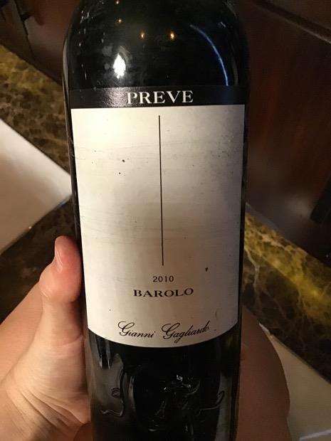 2010 Gianni Gagliardo Barolo Preve, Italy, Piedmont, Langhe, Barolo ...