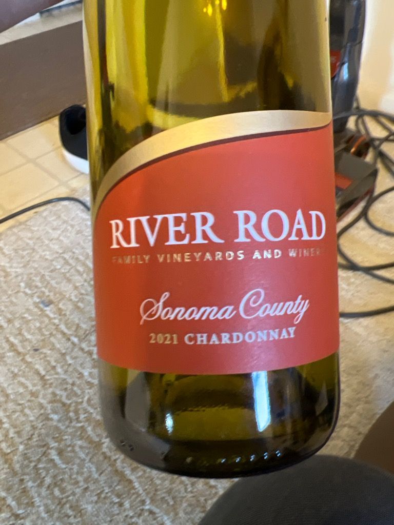 2021 River Road Family Vineyards and Winery Chardonnay Sonoma County ...