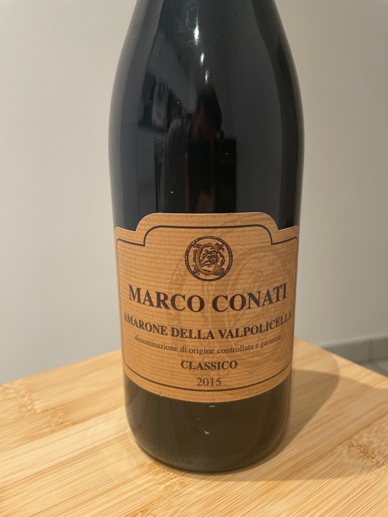 2015 Marco Conati Amarone della Valpolicella Classico, Italy, Veneto ...