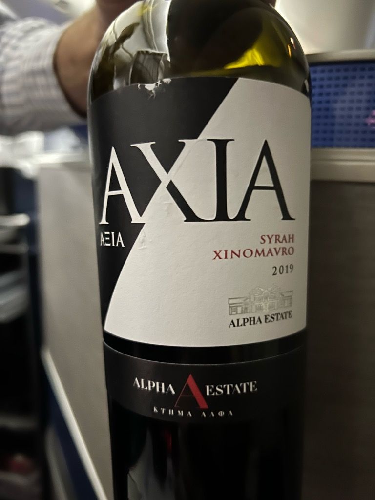 2019 Alpha Estate Axia Xinomavro - Syrah, Greece, Macedonia, Florina ...