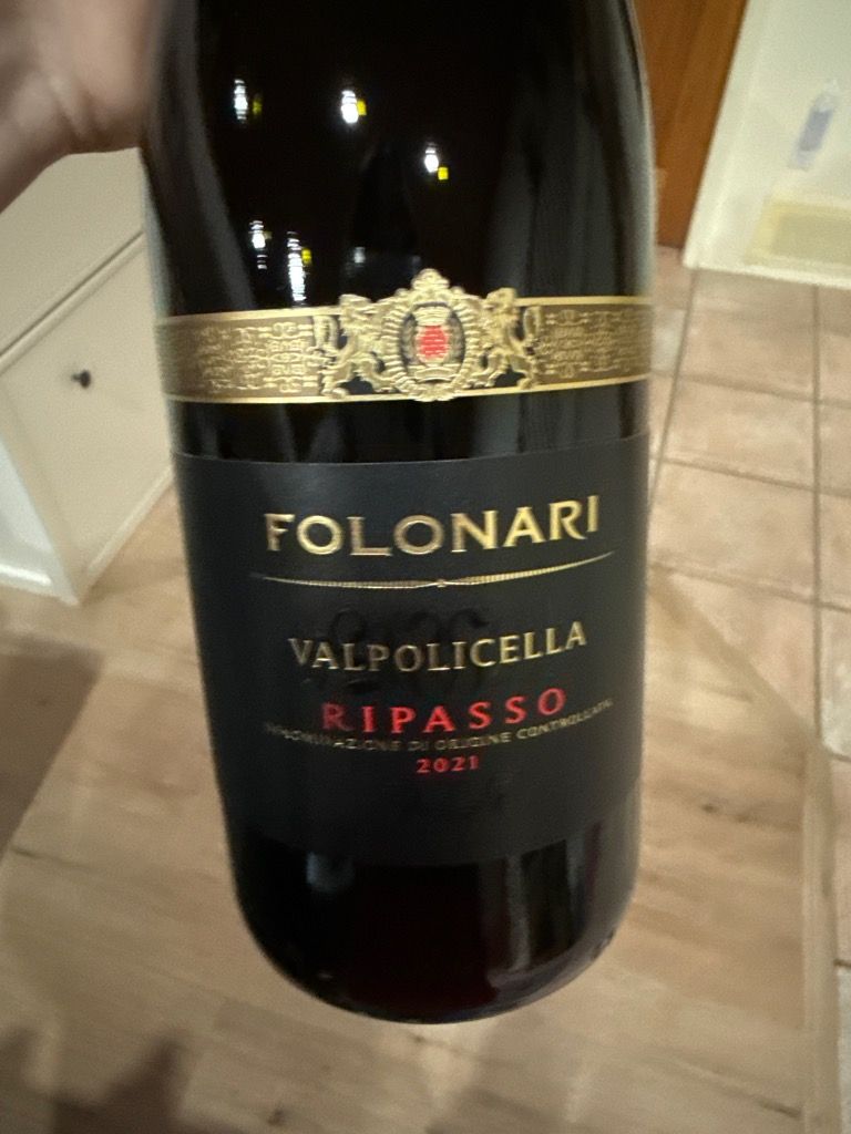 2021 Folonari Ripasso della Valpolicella, Italy, Veneto, Valpolicella ...