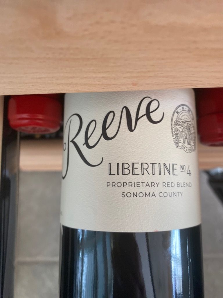 2022 Reeve Wines Libertine, USA, California, Sonoma County - CellarTracker