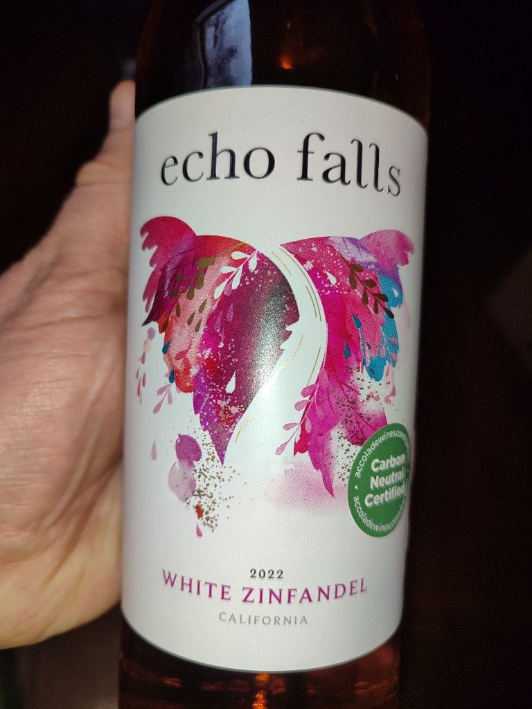 2022 Mission Bell Winery Zinfandel Echo Falls White Zinfandel, USA ...