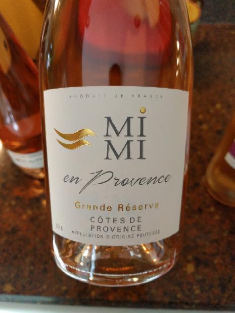 2016 Mimi en Provence Grande Réserve, France, Provence, Côtes de ...