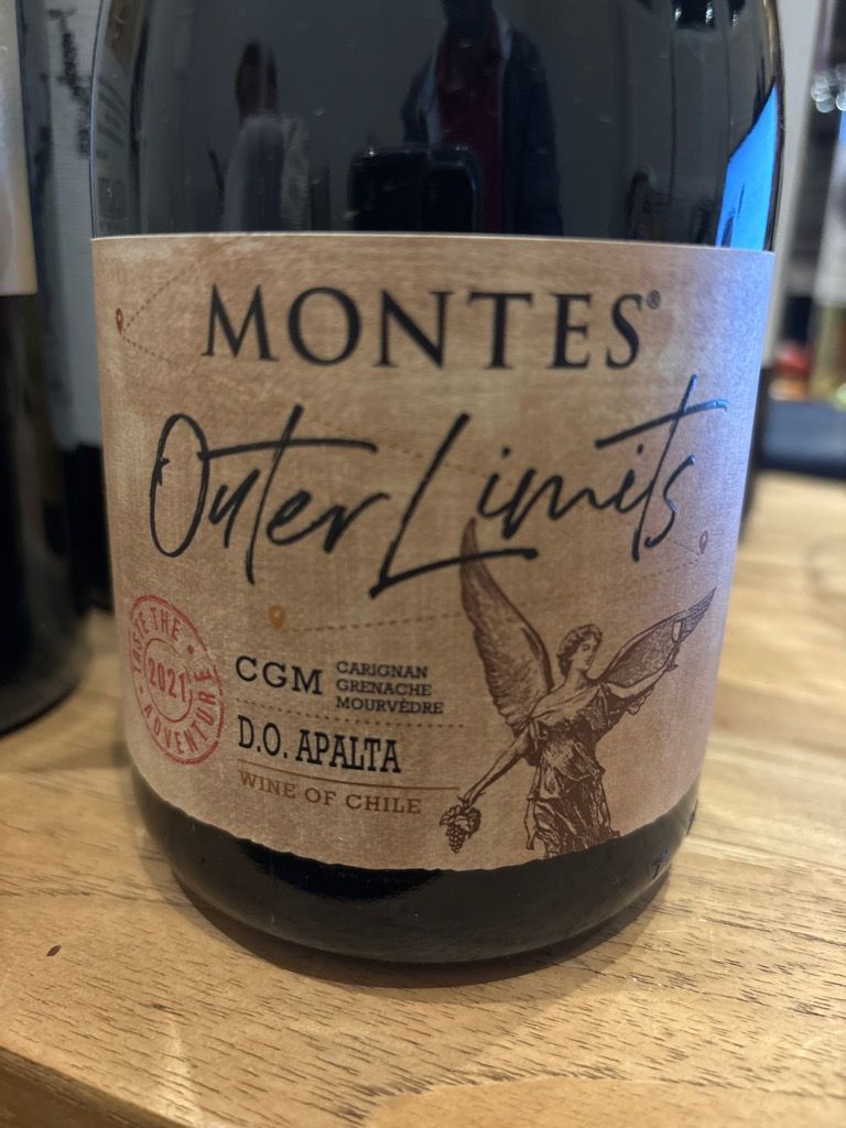 2021 Montes Outer Limits CGM Apalta Vineyard, Chile, Rapel Valley ...