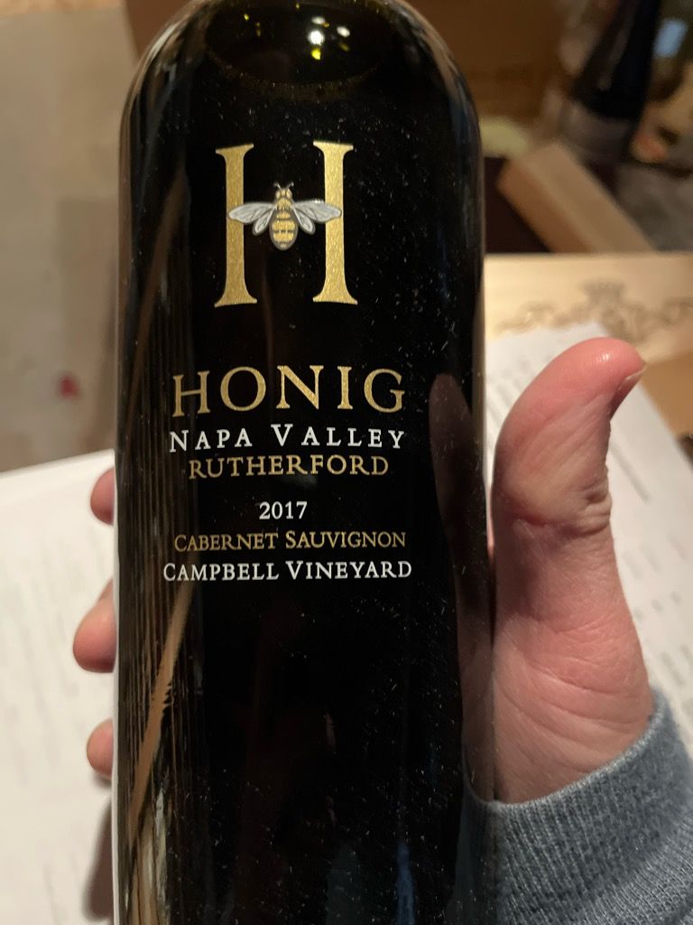 2017 Honig Cabernet Sauvignon Campbell Vineyard, USA, California, Napa ...