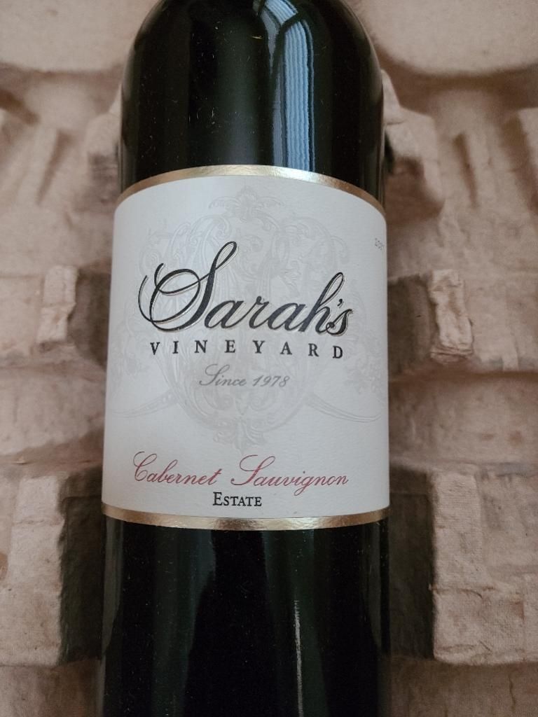 2017 Sarah's Vineyard Cabernet Sauvignon Estate, USA, California ...